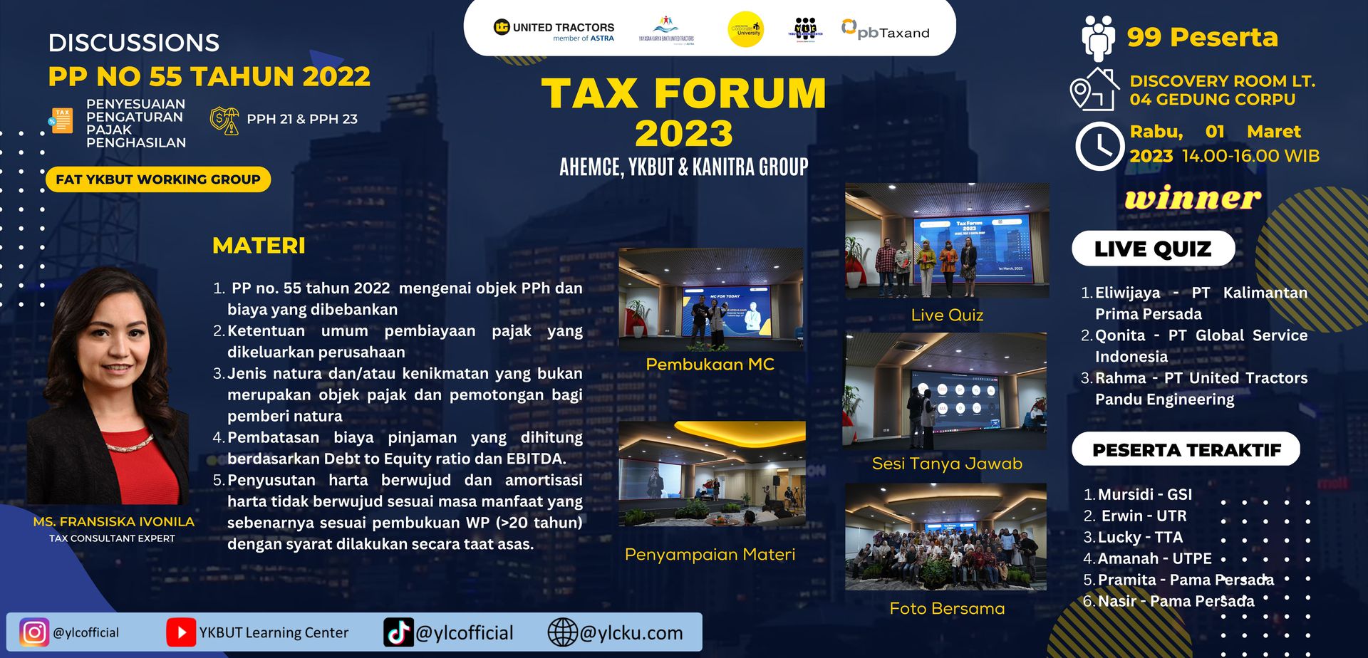 Tax Forum 2023 | YLC